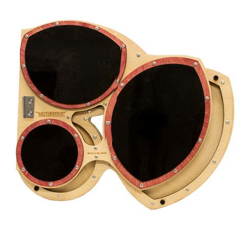 Offworld Percussion The Mothership™ Tenor Practice Pad With A Full