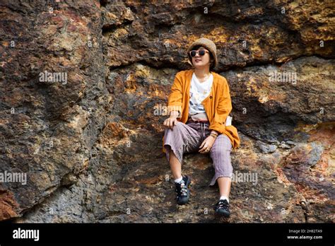 Travelers Thai Women People Travel Visit Rest Relax And Hiking Trekking