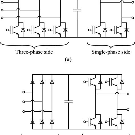 Typical Three Phase To Single Phase ACAC Power Converter Topology A Download Scientific