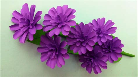 How To Make Handmade Paper Flowers Step By Best Flower Site