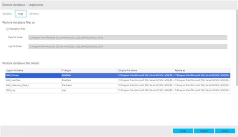 Backup And Restore Database Tasks Using SQL Operations Studio