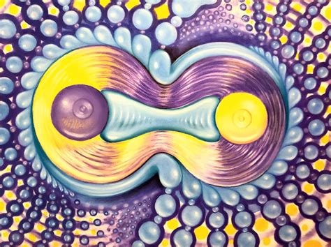 Finished Last Night My Drawing Of Mitosis And The Repeating Loop Of