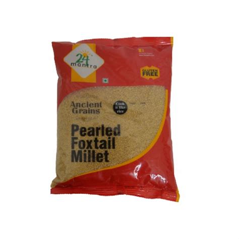 24 Mantra Foxtail Millet 1 Kg EZ INDIAN GROCERY