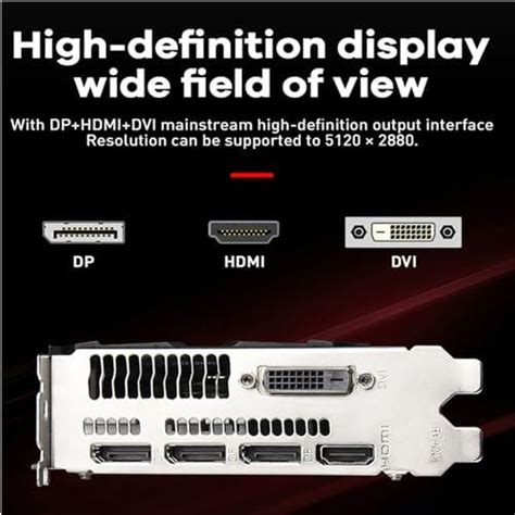 TGDGAMER RX 580 8GB GDDR5 Graphics Card 2048SP 256 Bit Graphics Card For Gaming PC Dual Freeze