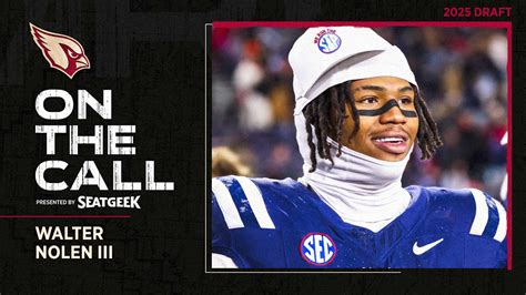 On The Call Walter Nolen Iii Learns He Is A Cardinal