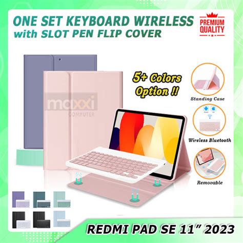 Jual Xiaomi Redmi Pad Se 11 Keyboard Keybord Kibord Papan Ketik Case Warna Keyboard Green