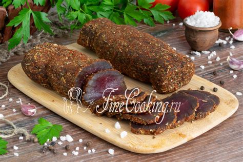 Вяленая говядина | Рецепт | Вкусняшки, Идеи для блюд, Деликатесы
