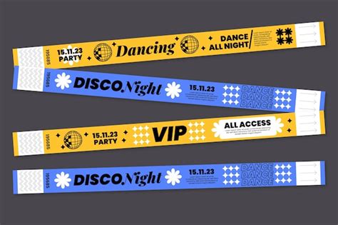 손으로 그린 이벤트 팔찌 그림 무료 벡터