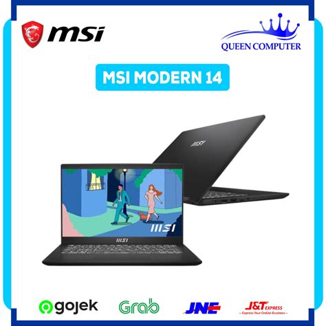 Jual Laptop MSI Modern 14 Ryzen 7 7730U 16GB 512GB W11 OHS 2021