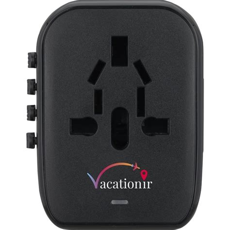 Promotional Universal Travel 2 Usb 2 Type C Adapter