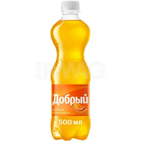 Напиток сильногазированный Добрый Апельсин (500 мл) - IRMAG.RU