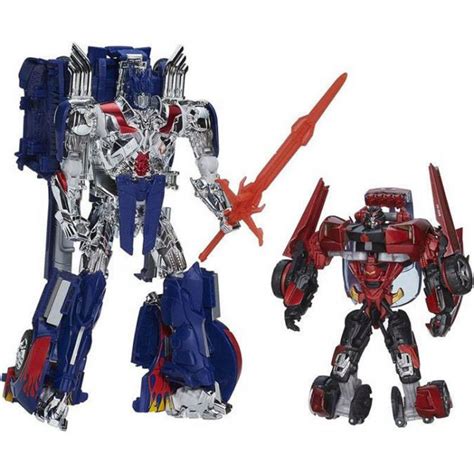 Фигурки Трансформеры - Optimus Prime Trailer и Sideswipe (50см) купить ...