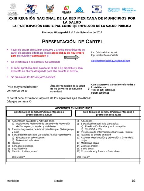 Ine Final De Actividades Del Plan Integral De Trabajo Doc Template