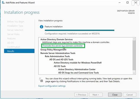 How To Setup Active Directory In Windows Server 2016