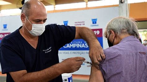 Campinas Começa A Aplicar 4ª Dose Em Idosos Com Mais De 80 Anos