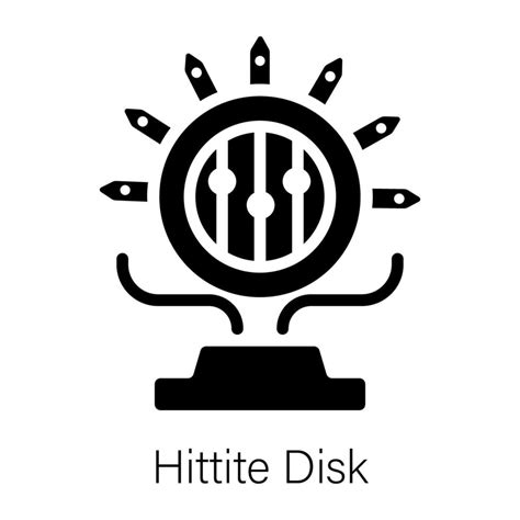 Trendy Hittite Disk 45999197 Vector Art At Vecteezy