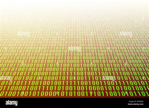 An Image Of A Binary Code Made Up Of A Set Of Green Digits On A Black