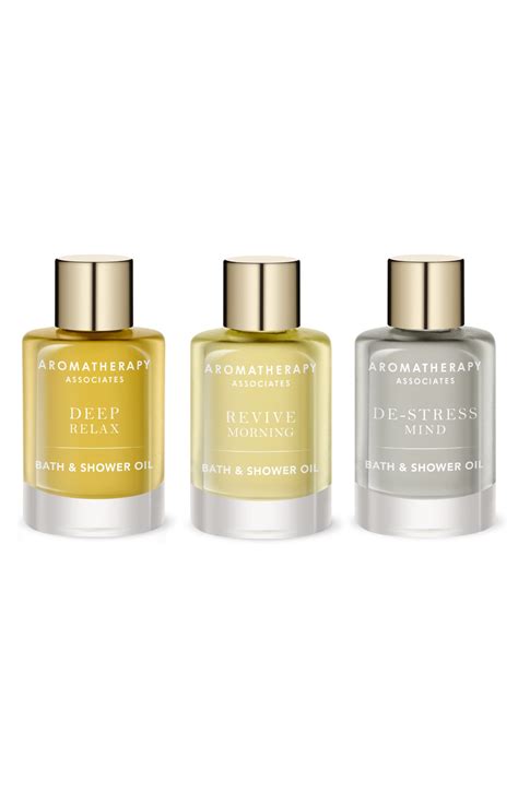Aromatherapy Associates Essential Bath And Shower Oil Trio Nordstrom Shower Oil Aromatherapy