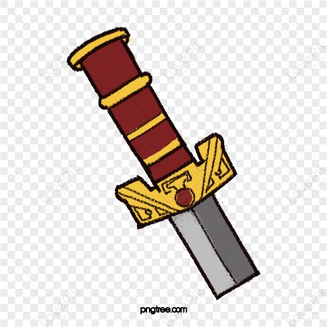 Retro Combat Weapon Weapon Swordillustrationvintagebattle Free Png