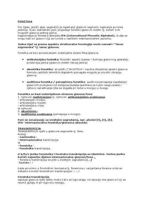 Skripta Fonetika 2 Pdf
