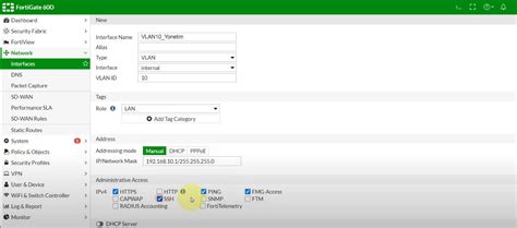 Fortigate Vlanlar Arası İletişim Ayarları Inter Vlan Routing Rehberi