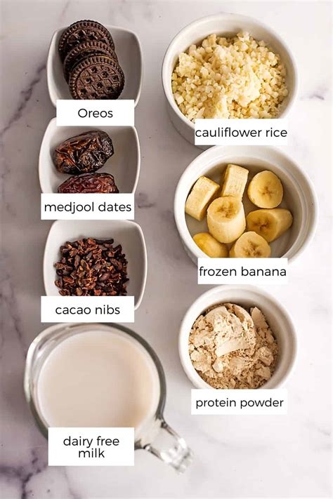 Easy Oreo Protein Milkshake Cookies And Cream Bites Of Wellness