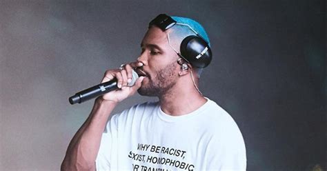 Why Does Frank Ocean Wear Headphones While Performing