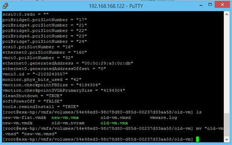 Vmware Esxi Renaming A Virtual Machine And Its Files