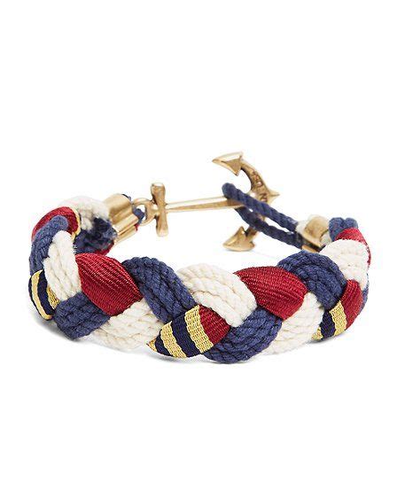 Red Fleece Bracelet 48 Kiel James Patrick Mens Leather Accessories