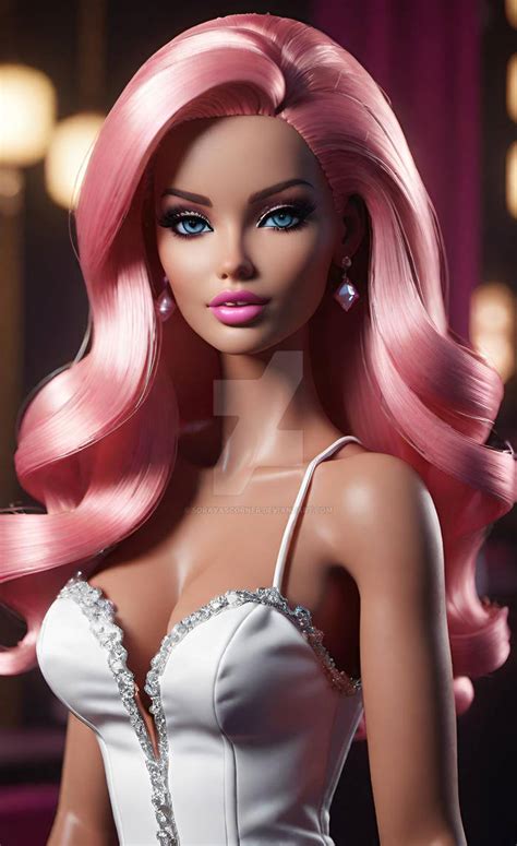 Barbie In Lingerie Model Babe 3d Hd Digital Art By Sorayascorner On