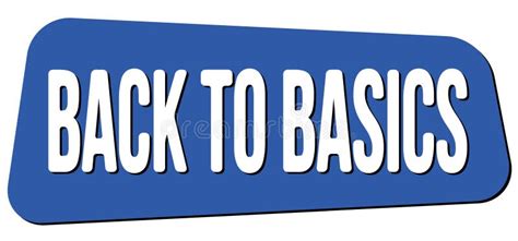 Back To Basics Logo Stock Illustrations 42 Back To Basics Logo Stock