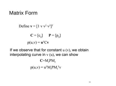 designing parametric cubic curves ppt
