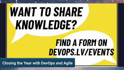 Vladimirs Ivanovs On Linkedin Latvia Devops And Agile Community Meetup