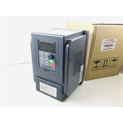 Jual Motor Inverter 0 75Kw Ac 220V 1P Single Phase Vfd 1Hp Speed Control Shopee Indonesia