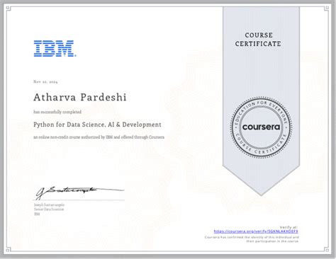Ibm Python For Data Science Certificate Pdf