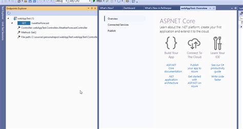 Visual Studio Endpoints Explorer JMFLORESZAZO