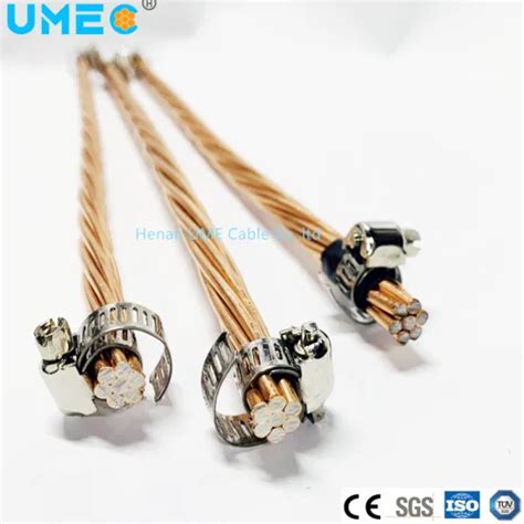 Excellent Electrical Conductivity CCS Conductor Wire Copper Clad