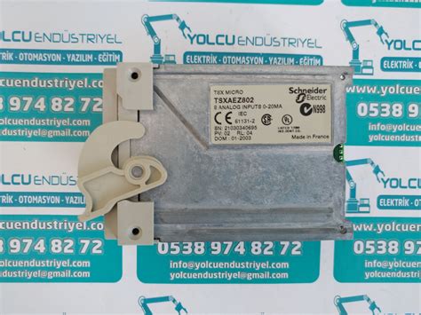 TSXAEZ Schneider elecric TSX Micro Plc analogue Input Module fiyatı