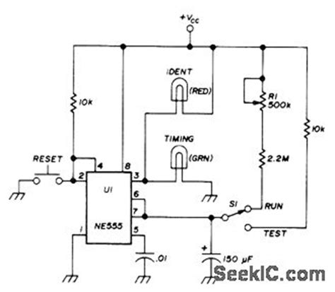 10min ID TIMER Basic Circuit Circuit Diagram SeekIC Com