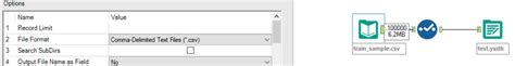 Solved Input Tool Csv Limits Only Loading 100000 Rows Alteryx