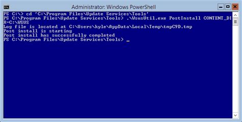 Install Wsus On Server 2012 With Powershell 4sysops