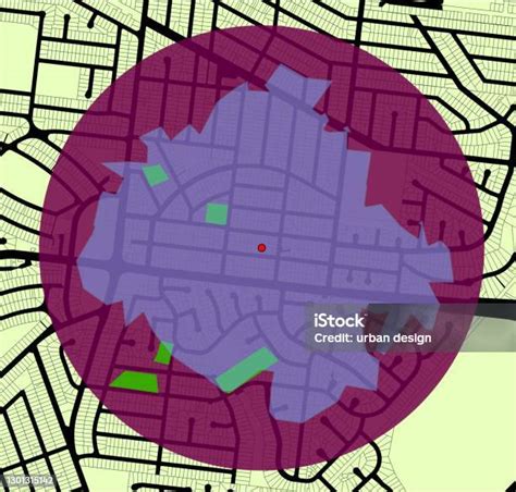 Space Syntax Street Network In Urban Design Street Map Street Network