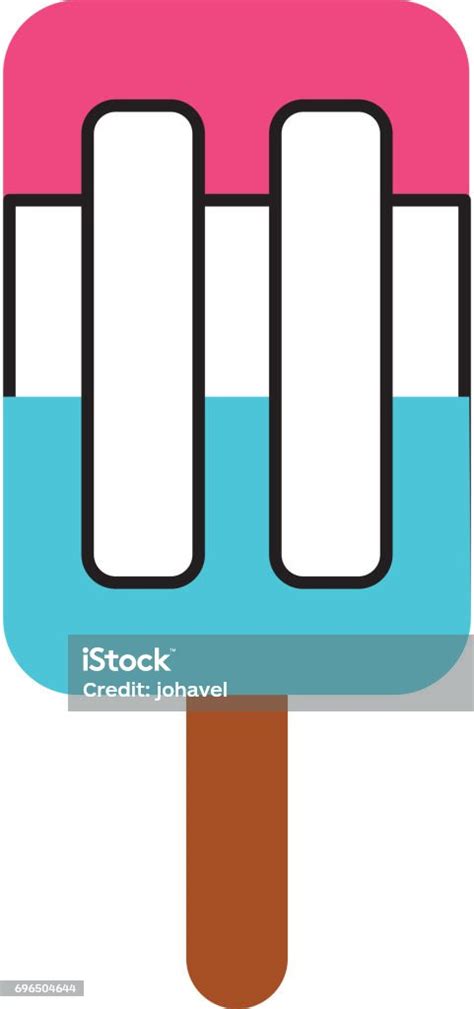 冰冰棒孤立的圖示向量圖形及更多冰圖片 冰 冰棒 凍結的 Istock