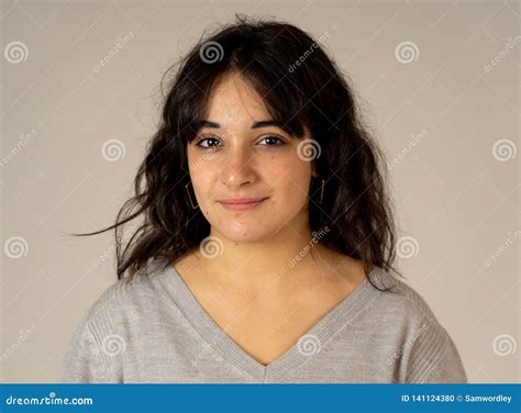Human Expressions And Emotions Portrait Of Young Attractive Woman With