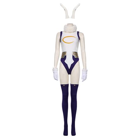 My Hero Academic Rabbit Jumpsuit Bunny Girl Cosplay Bodysuit Rompers S