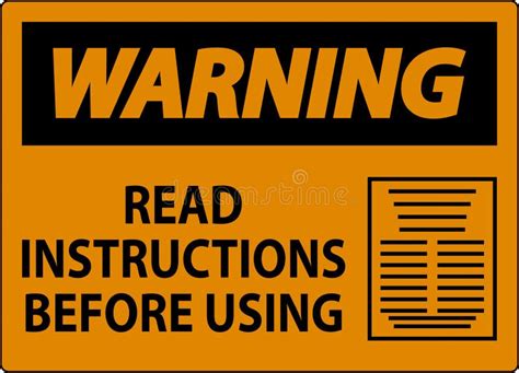 Read Instructions Stock Illustrations 714 Read Instructions Stock Illustrations Vectors