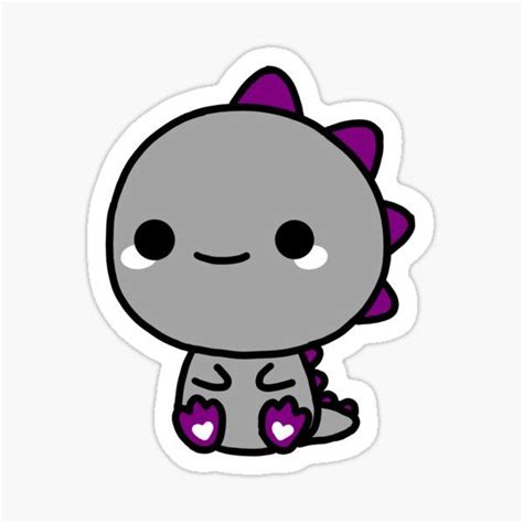 Prideasaur Asexual Pride Sticker For Sale By Thatssosophie Gay