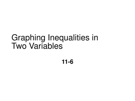 ppt graphing inequalities in two variables powerpoint presentation