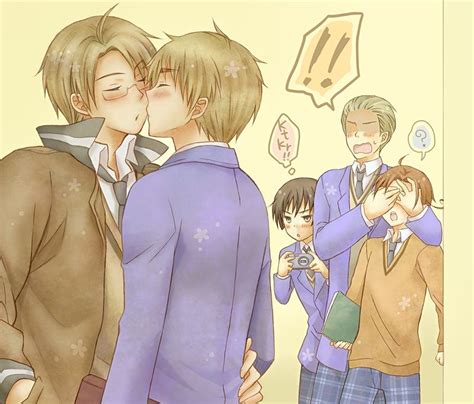 Hetalia America X England Photo Us X Uk Hetalia Anime Hetalia