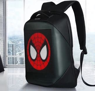 Led Display Bag Riding Bag With Led Screen KEYTECHLED